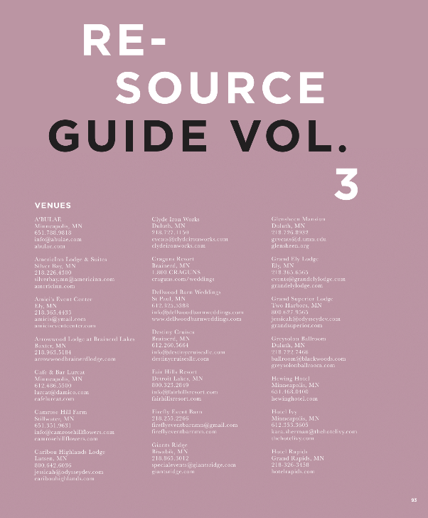 Lake Bride - Resource Guide – Lake and Company