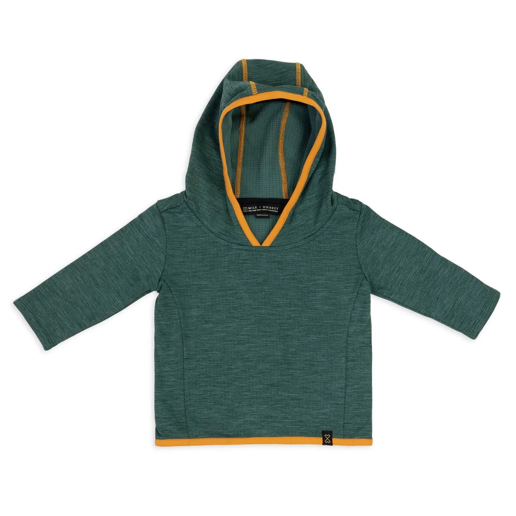Baby Grid Fleece Hoodie – Lake and Company